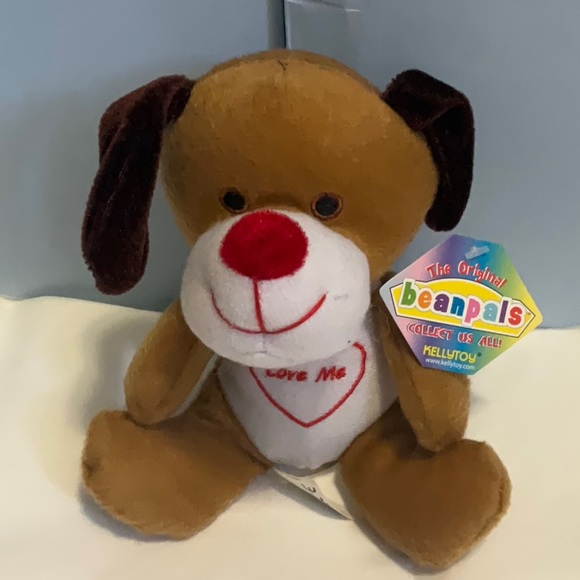 Kellytoy | Toys | Kellytoy Beanpals Puppy Love Me Beanie Plush | Poshmark